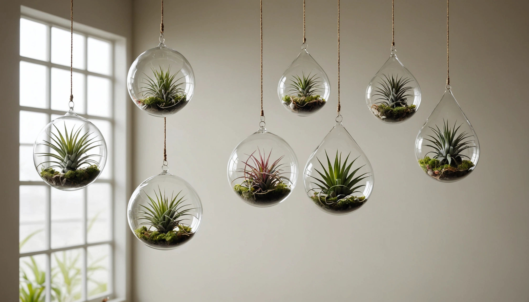 Plante Suspendue Sans Terre